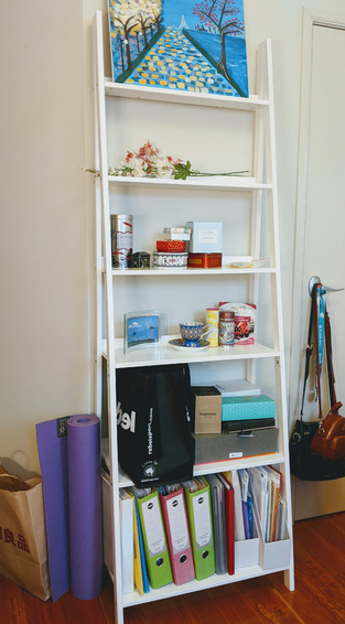 York street White Chole 6 Tier Ladder Shelf | Temple & Webster