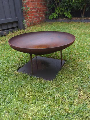 MilkcanProducts Morocco 60 Rust Fire Pit | Temple & Webster
