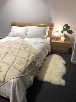 Network Natural White Sheepskin Rug | Temple & Webster