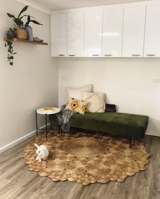 Home & Lifestyle Marigold Round Jute Rug | Temple & Webster