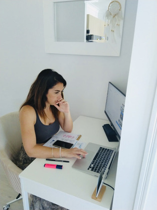 Milan Direct Beesly 2 Drawer Desk | Temple & Webster