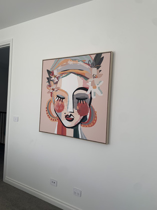 Iconiko Dotti Framed Canvas Wall Art | Temple & Webster