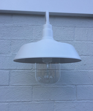 Zander Lighting Coulson Metal & Glass Outdoor Wall Light | Temple & Webster