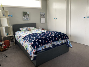 Milano Charcoal Milano Luxury Gas Lift Storage Bed | Temple & Webster