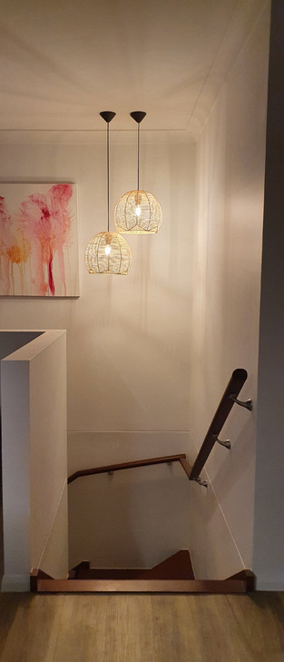 Zander Lighting Houston Rattan Cane Pendant Shade | Temple & Webster