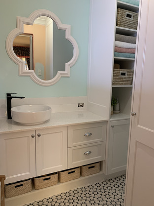 Hamilton Furniture Amal Mirror White | Temple & Webster