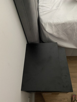 Oakleigh Home Poller Wall Mounted LED Bedside Tables | Temple & Webster