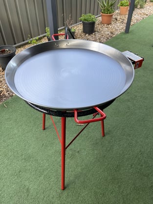 Garcima 3 Piece Ibiza 70cm Paella Pan Stand Set | Temple & Webster