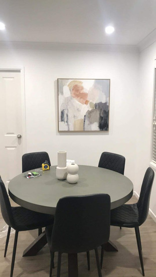 Temple & Webster Fierce Abstract Framed Canvas Wall Art