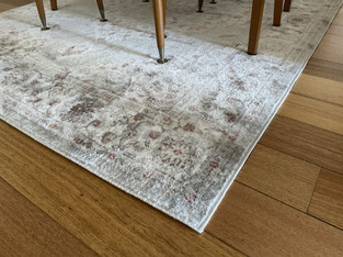 Home & Lifestyle Ivory Non-Slip Rug Pad | Temple & Webster