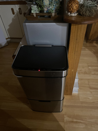 Lifestyle Traders 72L Recycling Sensor Bin | Temple & Webster