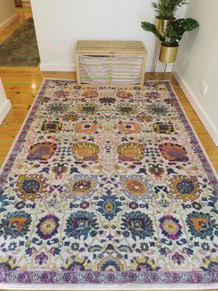 Network Rugs Multi-coloured Spring Vintage Look Rug | Temple & Webster