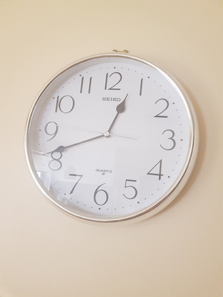 SeikoClocks Silver Seiko Wall Clock | Temple & Webster