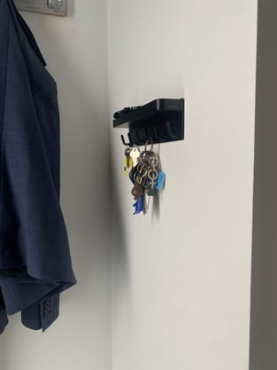 Yamazaki Yamazaki Smart Magnetic Key Rack with Tray | Temple & Webster