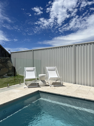 Temple & Webster Kahuna Polystone Outdoor Side Table