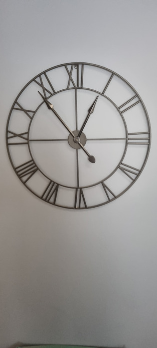 Toki Black Carl Wall Clock | Temple & Webster