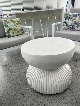 Temple & Webster Kahuna Polystone Outdoor Coffee Table