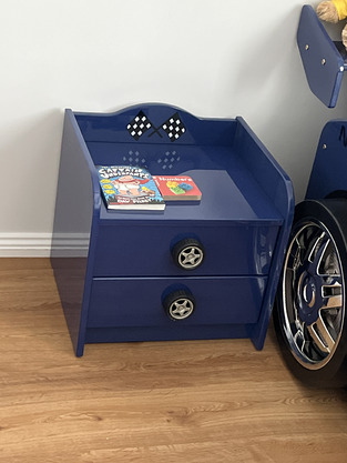 Gigi's Garden Racer Side Table with Drawers | Temple & Webster