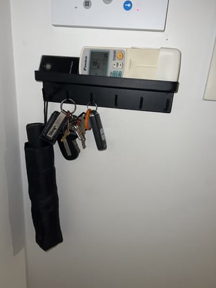 Yamazaki Yamazaki Smart Magnetic Key Rack with Tray | Temple & Webster