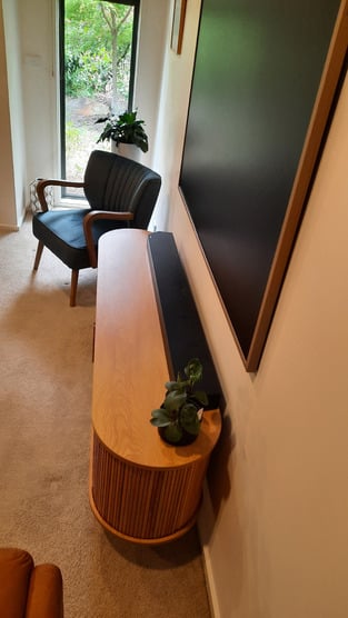 NordicHouse 160cm Chandni Ribbed TV Unit | Temple & Webster