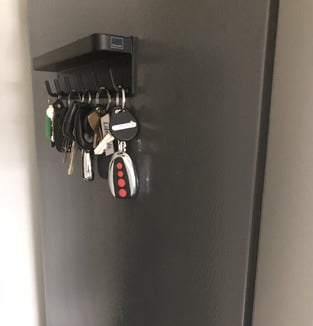 Yamazaki Yamazaki Smart Magnetic Key Rack with Tray | Temple & Webster