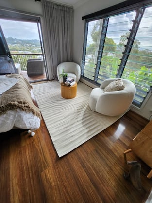 Network Rugs White Elowen Contemporary Rug | Temple & Webster