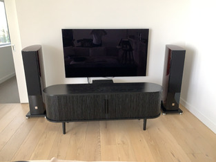 NordicHouse 160cm Chandni Ribbed TV Unit | Temple & Webster