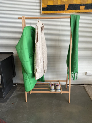 Modern Collective Baros European Beech Wood Clothing Rack | Temple ...