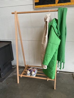 Modern Collective Baros European Beech Wood Clothing Rack | Temple ...