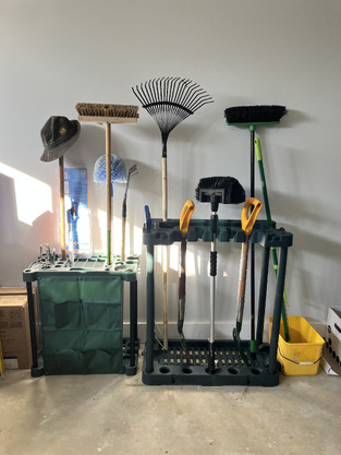 Oakleigh Home Green Craft Garden Tools Storage Rack | Temple & Webster