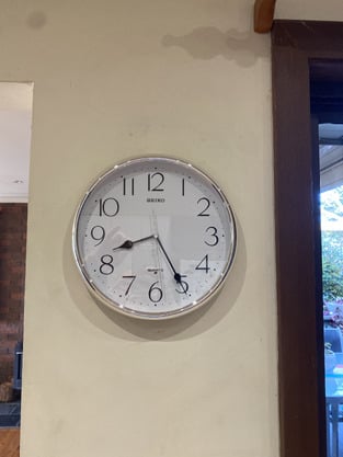 SeikoClocks Silver Seiko Wall Clock | Temple & Webster