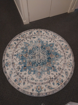 Home & Lifestyle Conrad Traditional Round Rug | Temple & Webster