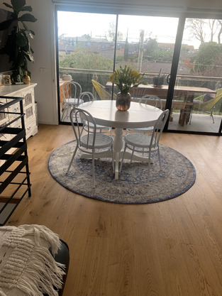 Network Rugs Ocean Blue Vintage Look Round Rug | Temple & Webster