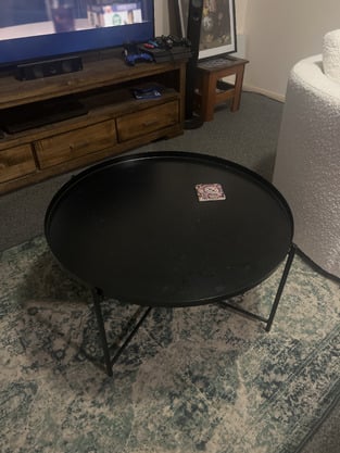 Temple & Webster Maximus Steel Coffee Table