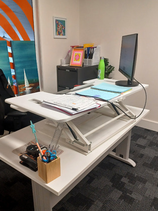 Temple & Webster Extra Large Newton Adjustable Desk Riser