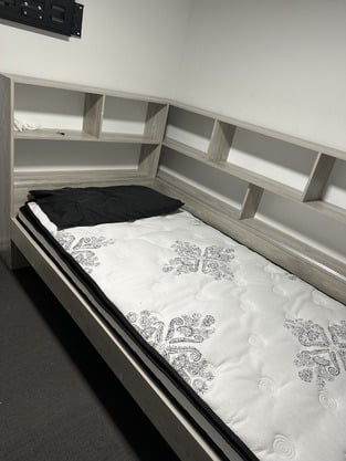 Gigi's Garden Quentin King Single Storage Bed with Wall & Tower ...