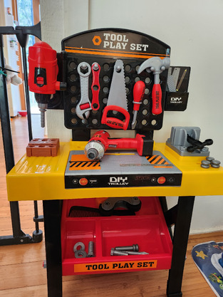 GemToys Kids' DIY Tool Bench | Temple & Webster