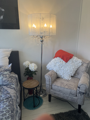 Bellezza Lighting Monaco 5 Light Metal & Crystal Floor Lamp | Temple ...