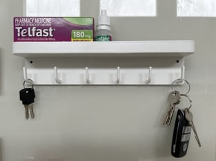 Yamazaki Yamazaki Smart Magnetic Key Rack with Tray | Temple & Webster