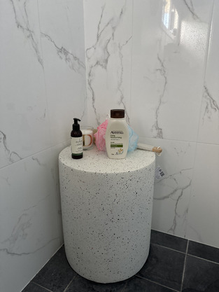 Oakleigh Home Pippin Terrazzo-Look Side Table | Temple & Webster