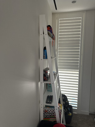 York street White Chole 6 Tier Ladder Shelf | Temple & Webster