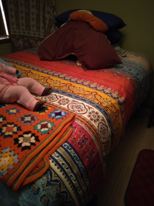 Palatial Designs Striped Floral Boho Mandala Quilt Cover Set | Temple ...