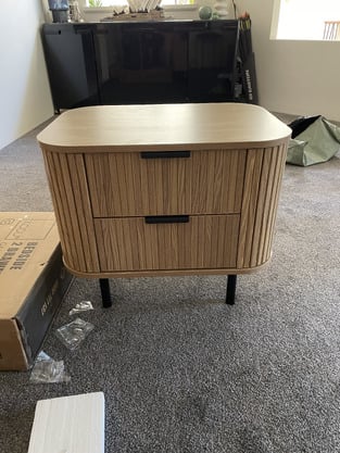 Core Living Callix Bedside Table | Temple & Webster