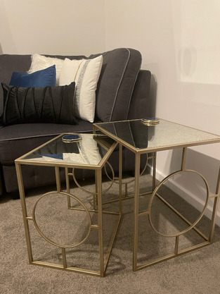 Rexington Home Boston Mirrored Nesting Tables | Temple & Webster