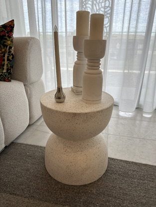 Maddison Lane Tyler Terrazzo Side Table | Temple & Webster