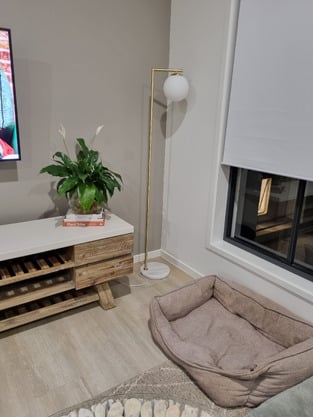 Temple & Webster Zahli Steel Floor Lamp