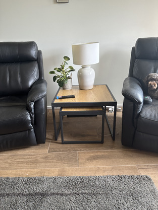 Maddison Lane 2 Piece Enzo Nesting Coffee Table Set | Temple & Webster