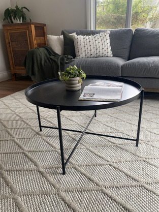 Temple & Webster Maximus Steel Coffee Table