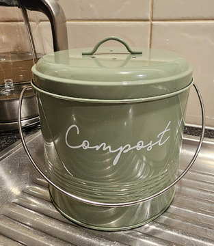 Ladelle 2L Eco Metal Compost Bin | Temple & Webster