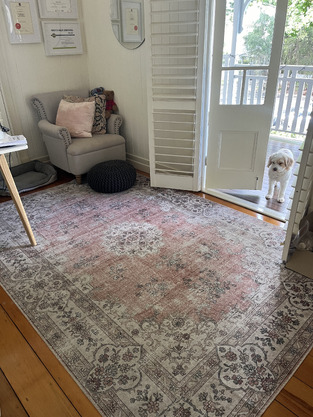 Network Rugs Eloise Vintage-Style Machine Washable Rug | Temple & Webster